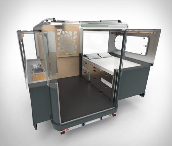 This Expandable Trailer Can Triple Its Size In Seconds!