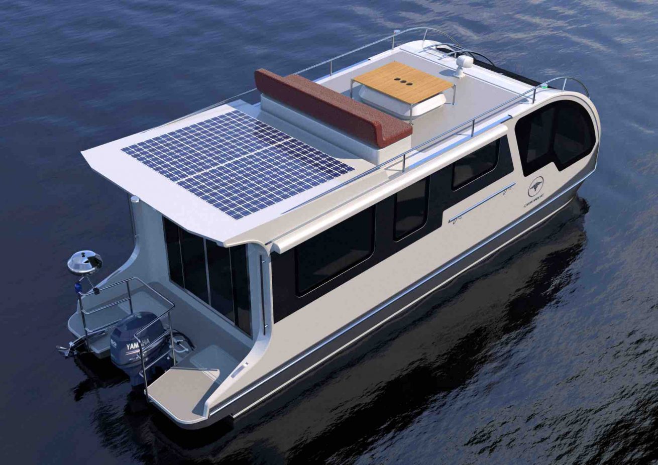 Conquer The Land Or The Sea With The Caravanboat