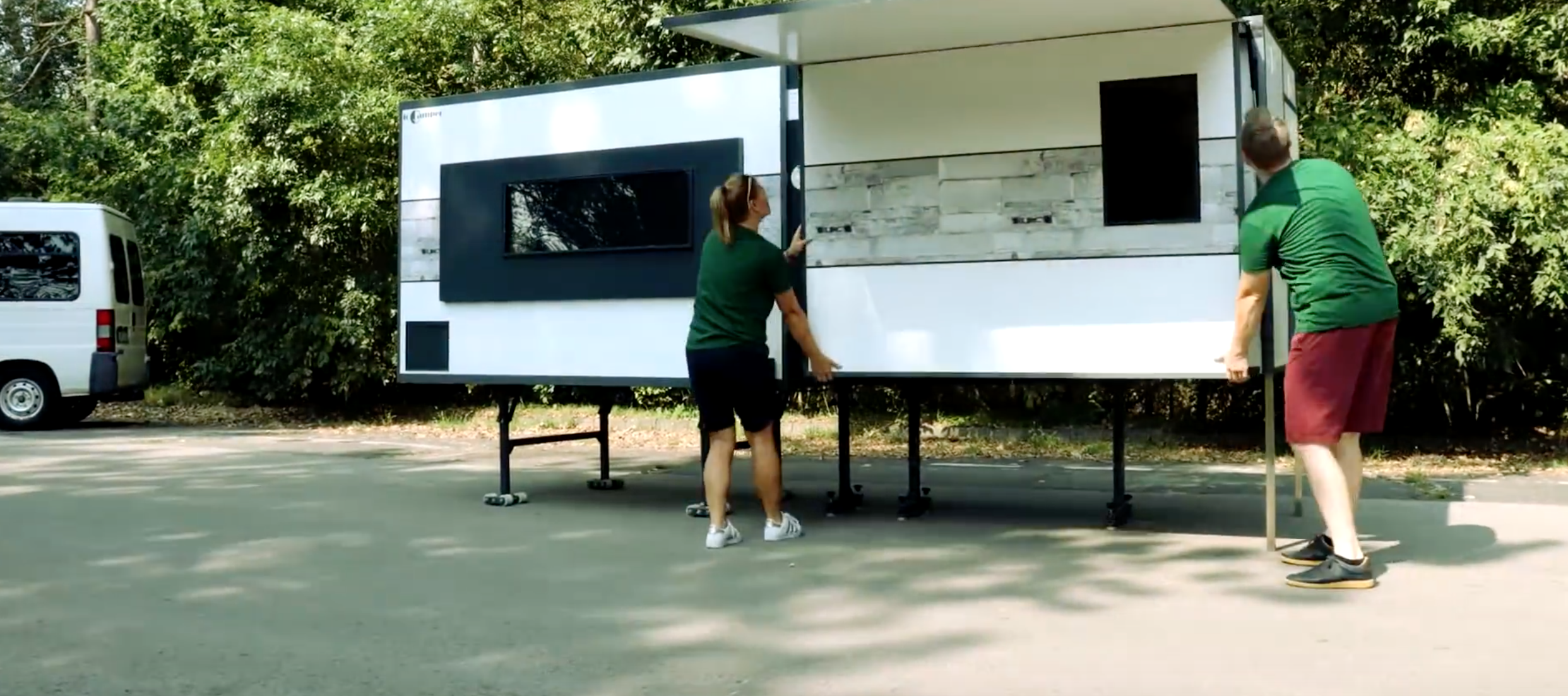 This Extendable Camper Is A Transportable Folding Apartment