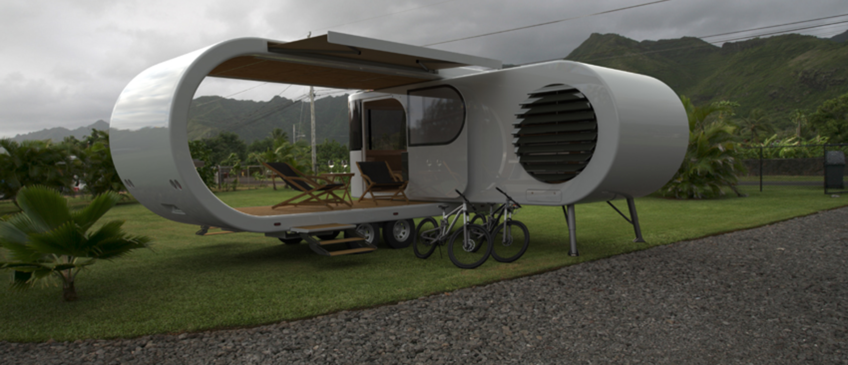This Expanding Trailer Is The Perfect Off Grid Party Pad